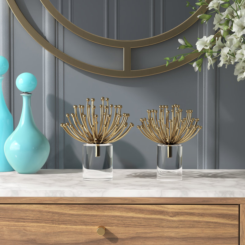 Willa Arlo™ Interiors Swind 2 Piece Aga Sculpture Set & Reviews | Wayfair